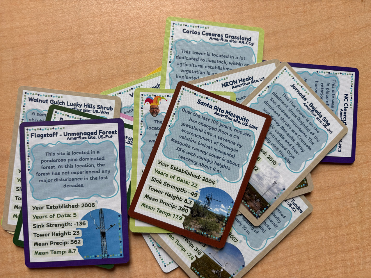 photo cards - AmeriFlux